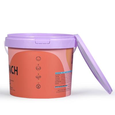 China 300ml-5L Custom IML Peanut Butter Container with Superior Sealing for Food Packaging for sale