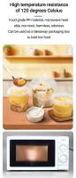 China Round IML Food Grade Biscuit Packing Bucket 1-5L Capacity for Shea Butter Chocolate Spread with Custom Colors for sale