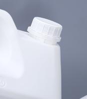 China HDPE Square Plastic Detergent COEX Bottle 2.5L for Oil Based Coatings Packaging 235mm Height 158×105mm Dimensions for sale