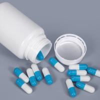 China Custom Silk Screen Printed Round Plastic Pill Bottles 30ml to 100ml for Pharmaceutical Medicine Packaging for sale