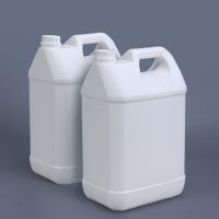 China 10L 2.5 Gallon Fluorinated HDPE Chemical Bottle Barrel 363mm Height For Reagent Storage for sale