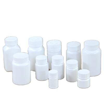 China Biodegradable HDPE Medicine Bottle Screw Cap Container 20ML-200ML Capacity Food Grade Pharmaceutical Storage for sale