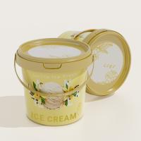 China Food Grade PP Buckets 1L to 20L for Shea Butter Chocolate Spread Food Sauces Beverages Transparent Containers for sale
