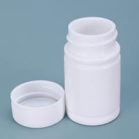 China Food Grade White Plastic Medicine Bottle 20ml-200ml for Capsule Storage with Custom Color Options for sale