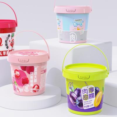 China 2kg Food Grade Bucket Container for Beverage Chocolate Spread Sauces Butter Powder for sale