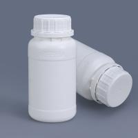 China 250ml White Fluorinated HDPE Bottle for Chemical Solvents - Acid and Alkali Resistant Plastic Container for sale
