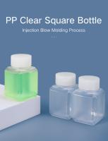 China 125ml Screw Cap Reagent Bottle - Chemical Resistant Plastic Laboratory Container with Food-Grade Material for sale