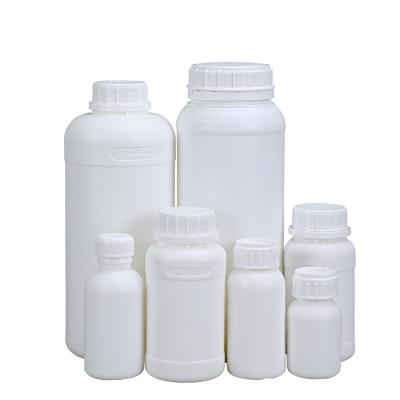 China HDPE Round Fluorinated Bottle for Laundry Detergent Liquid - Food Grade Plastic Container with Custom Colors OEM/ODM for sale