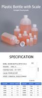 China Sealing Type Plastic Hdpe Reagent Bottle For Laboratory Analysis Screw Cap for sale