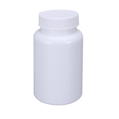 China Hot Stamping HDPE Empty Plastic Bottle With Logo For Powder Solid Capsule Packaging for sale