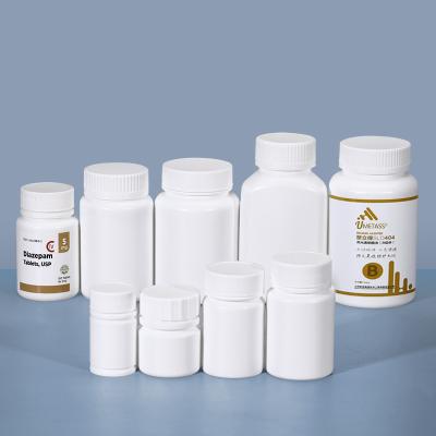 China Child Proof Lid Aluminum Foil Gasket 100ml Round Empty Bottle for Medicine and Vitamins for sale