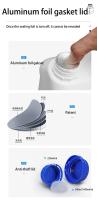 China White Translucent Black Science Lab Bottles Wide Mouth Plastic Bottles For Reagents Liquids for sale