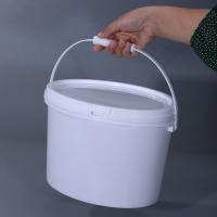 China Round Food Grade Storage Drum with Handle and Lid - 6L/10L/17L/19L Capacity Options for Industrial Use for sale