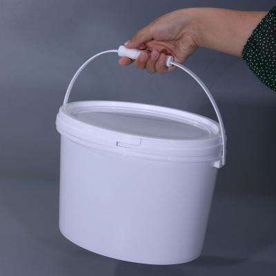 China Round Food Grade Storage Drum with Handle and Lid - 6L/10L/17L/19L Capacity Options for Industrial Use for sale