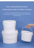 China Round Food Grade Storage Drum with Handle and Lid - 6L/10L/17L/19L Capacity Options for Industrial Use for sale