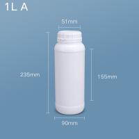 China 1000cc HDPE Plastic Bottle for Liquid Chemical Storage Acid and Alkali Resistance for sale
