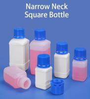 China Narrow Mouth Chemical Reagent Bottle Lab 16oz 500ml Plastic Containers With Lids for sale