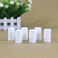 China SCREW CAP Lid Mini Pill Container for 30ml Plastic White Medicine Jar in HDPE Material for sale