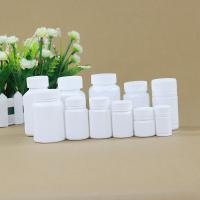 China SCREW CAP Lid Mini Pill Container for 30ml Plastic White Medicine Jar in HDPE Material for sale