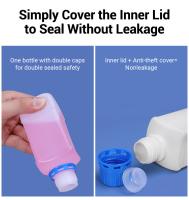 China HDPE Chemical Reagent Bottles for Acetic Anhydride Storage - 500ml to 25L Capacity, Food-Grade Anti-Corrosion Containers for sale