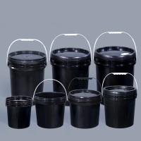 China 14L Food Grade PP Plastic Bucket for Liquid Storage - ISO9001 Certified with 275mm Height and 260mm Diameter for sale