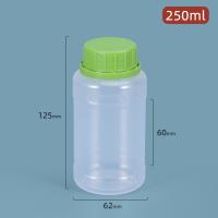 China 250ml Round Chemical Storage Container with Airtight Sealing and Translucent PP Material for Industrial Use for sale