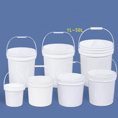 China Clear PP Plastic Food Storage Bucket with Lid - 100% Virgin Material for Fried Chicken and Popcorn Containers for sale