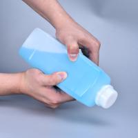 China 500ml Translucent Medicine Polylab HDPE Reagent Bottle Small Mouth for sale