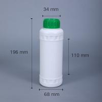 China 500ml White HDPE COEX Plastic Bottle for Pesticides Screw Cap and Chemical Resistant for sale