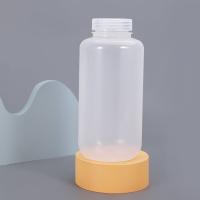 China 1L Transparent PP Thick-Walled Chemical Reagent Bottle with Leakproof Screw Lid - 1000ml Laboratory Storage Container for sale