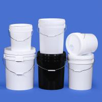 China 1L Plastic Bucket for Food Packaging Translucent and Certified by ISO9001SGS for sale