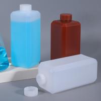 China Lab Chemical HDPE Plastic Laboratory Bottles Reagent Sealed Container 30ml for sale
