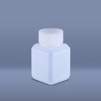China Screw Cap Biological Hdpe Plastic Reagent Bottles Chemical Solvents 125 Ml for sale