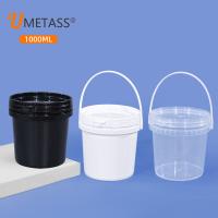 China Outdoor Camping Fishing Car Wash Plant Cultivation Portable White Round Plastic Bucket Food Grade PP for sale