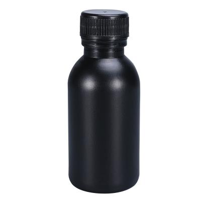 China 8 oz Wide Mouth HDPE Plastic Bottles Food Grade Round Container for Chemical Reagent Storage for sale