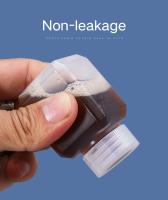 China 30ml HDPE Translucent Lab Bottles for Chemical Solvents - Acid Etch Surface, Screw Cap Sealing for sale