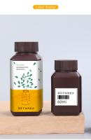 China 250ml HDPE Square Brown Reagent Bottle for Chemical Storage - Industrial Grade with 250ml Capacity for sale