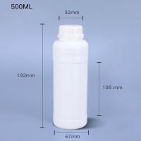 China 500ml Lightproof Black HDPE Plastic Bottle for Medicine and Food Additives with Custom OEM/ODM Options for sale