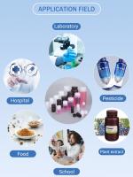 China 1000ml PP/HDPE Plastic Transparent Cylindrical Bottle with Leakproof Lid and Reusable for sale