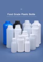 China 1000ml HDPE Plastic Bottle for Syrup Fertilizer Liquid Reagent - Food Grade Sealing Storage Container for sale