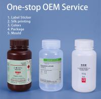 China Empty HDPE PP Plastic Chemical Reagent Bottles For Lab Wide Mouth Lab Supplies for sale