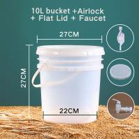 China 20L Household Beer Fermenter Alcohol Fermentation Fruit Enzymes Barrels for Processing for sale