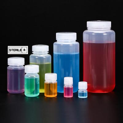 China ISO9001 Certified 250ml Round PP Plastic Bottle for Laboratory Reagents and Chemical Storage for sale