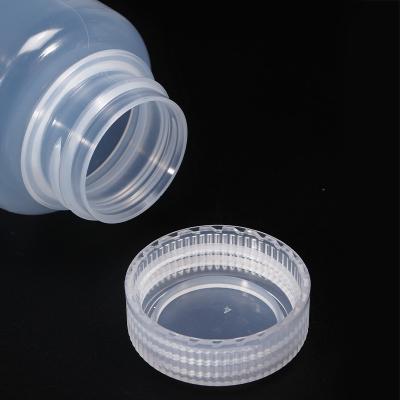 China Biological PP Wide Mouth Reagent Bottle 100-1000ml with Screw Cap for Laboratory Storage for sale