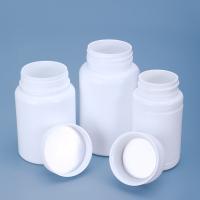 China Pill Plastic Screw Cap 20ml-200ml HDPE Empty Medicine Container For Vitamins Powder for sale