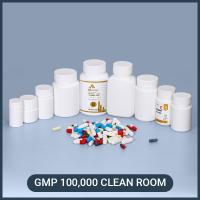 China Food Grade 100ML Plastic Bottle for Capsule Pill Anti-corrosion Silk Screen Printing for sale