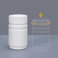 China HDPE Body Material 100ml Child Proof Plastic Bottle for Medical Vitamin Pill Package for sale