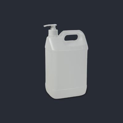 China 10L Square HDPE Plastic Container with Pump for Water Alcohol Oil Storage - 233×174×365mm Dimensions for sale