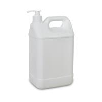 China White Plastic Jerry Can for Handwashing Fluid 1L 2L 3L 4L 5L 6L 10L Capacity with Food-Grade Material for sale