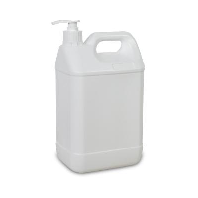 China White Plastic Jerry Can for Handwashing Fluid 1L 2L 3L 4L 5L 6L 10L Capacity with Food-Grade Material for sale
